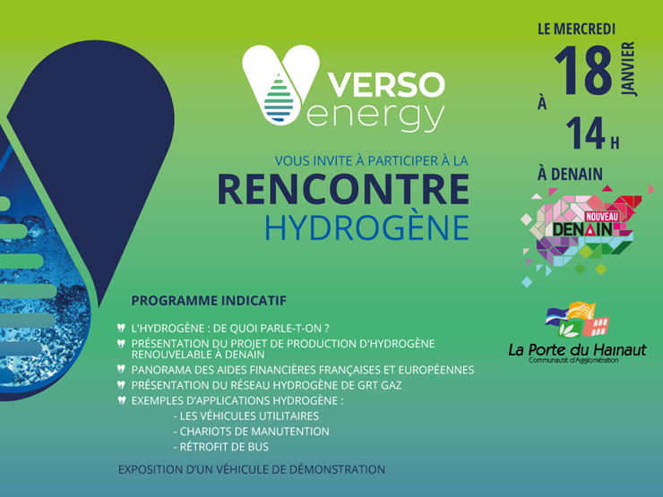 Rencontre Hydrogène - Verso Energy - Pôlénergie